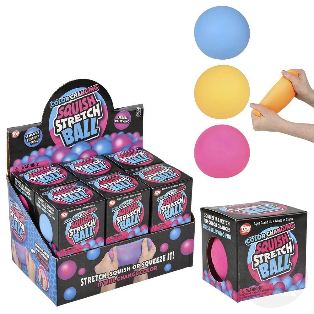 Color Change Squish and Stretch Ball – Portsmouth Museum Gift Shop